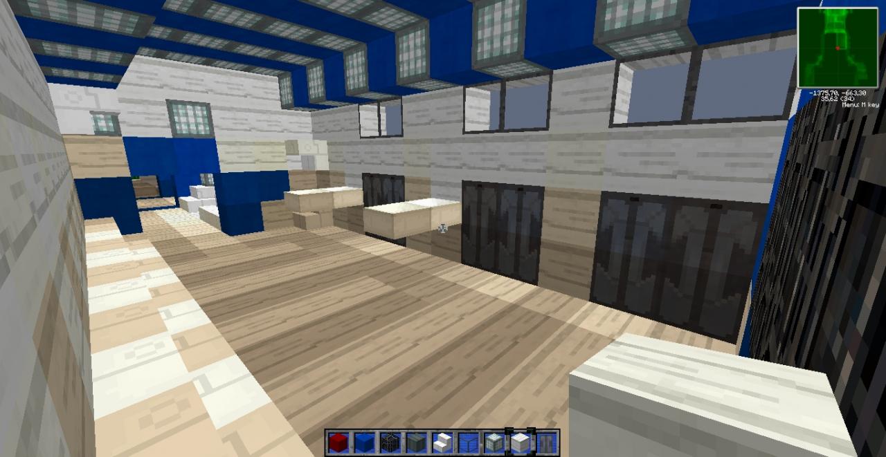 Hammerhead class cruiser Minecraft Map