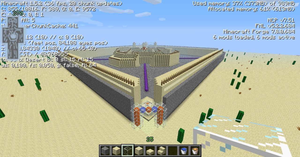 sand village Minecraft Map