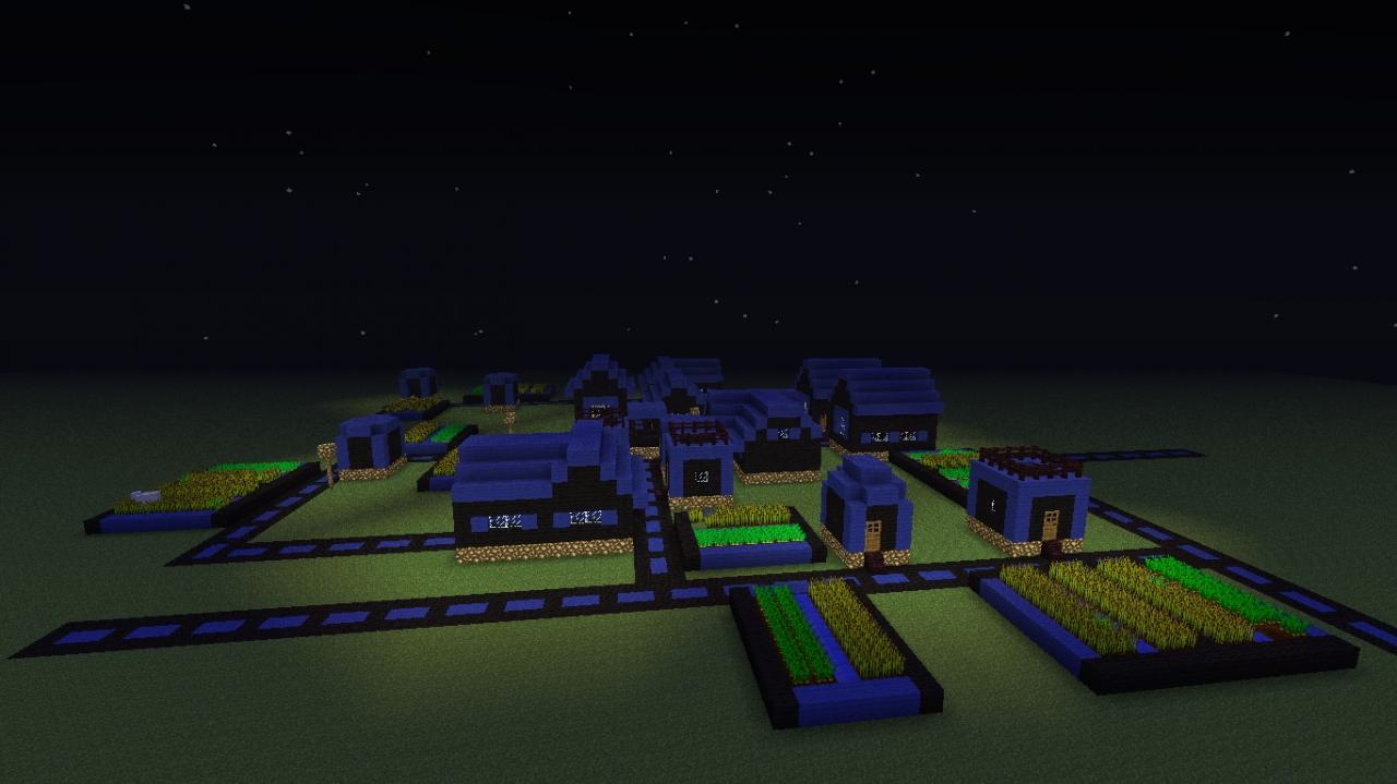 Neon Village Minecraft Map
