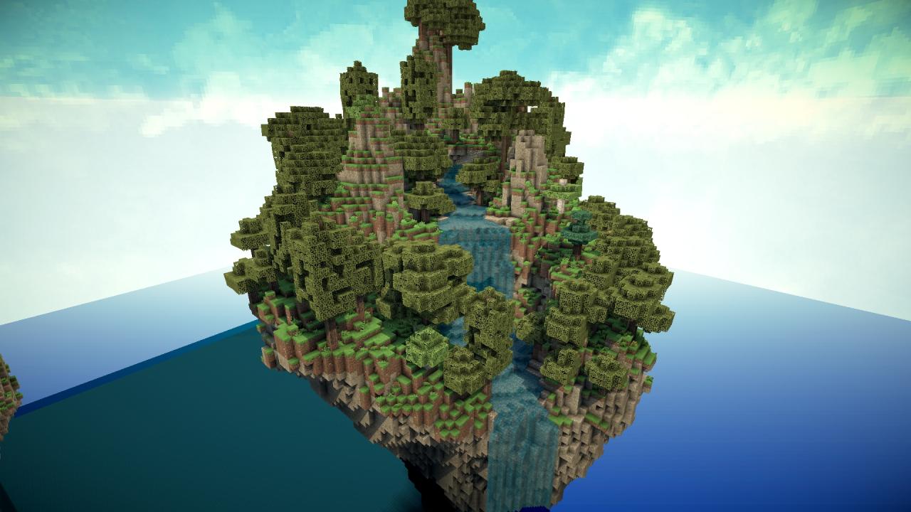 Floating islands [Part 2] Minecraft Map