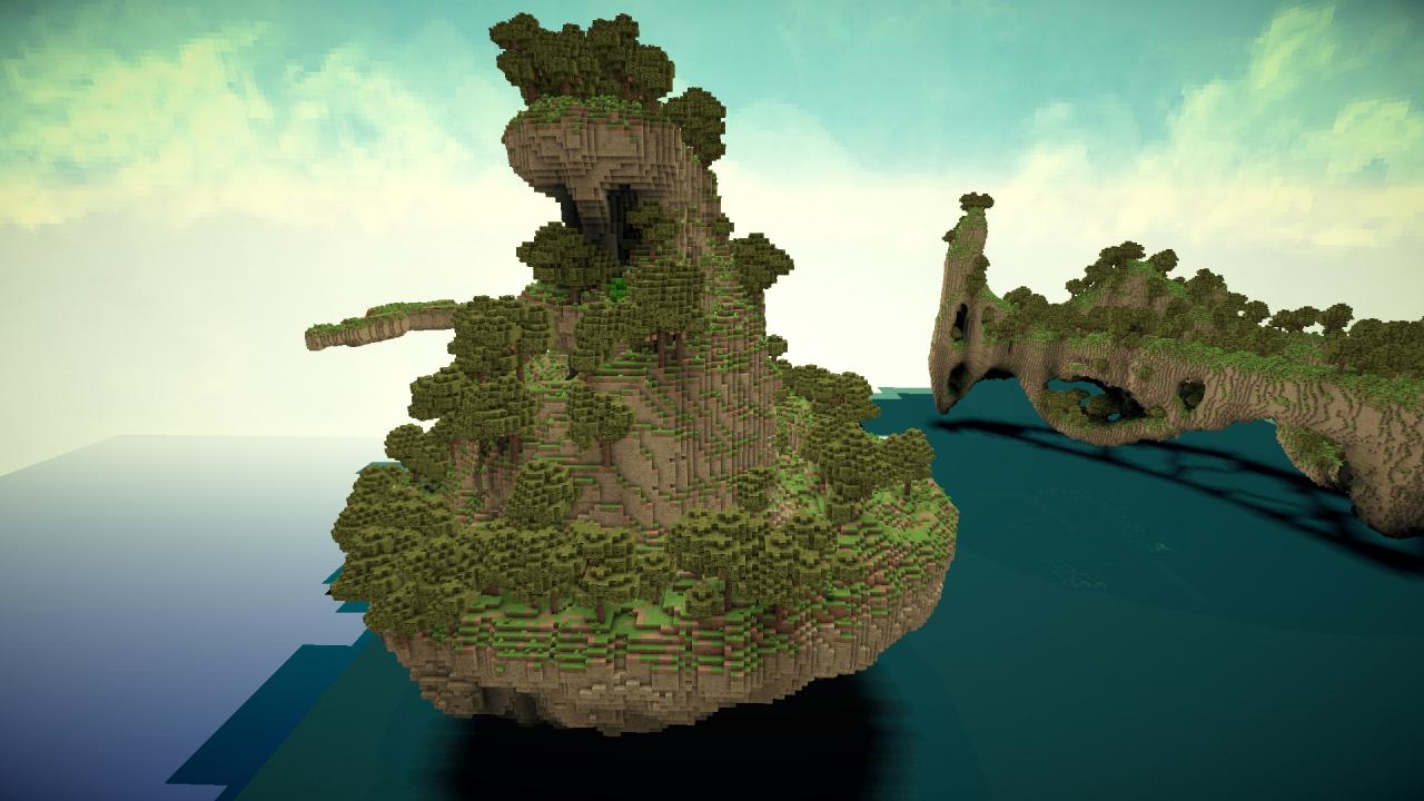 Floating islands [Part 2] Minecraft Map