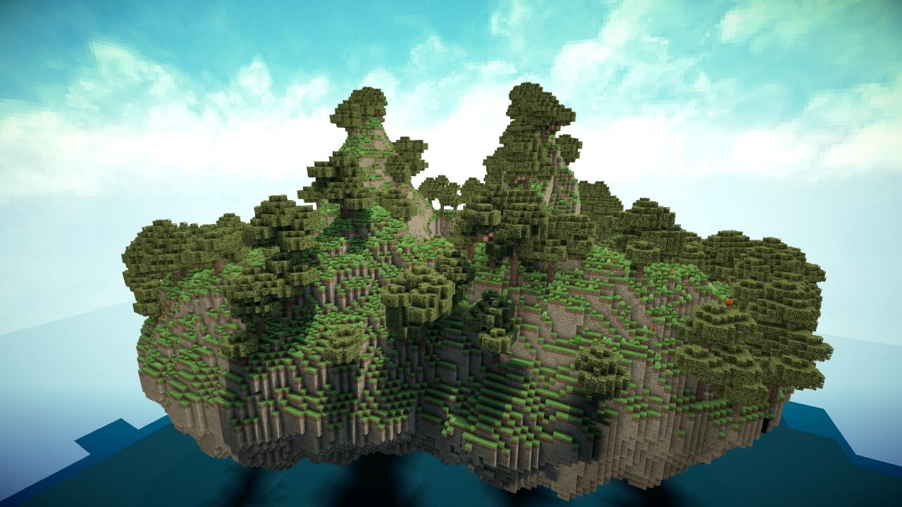 Floating islands [Part 2] Minecraft Map