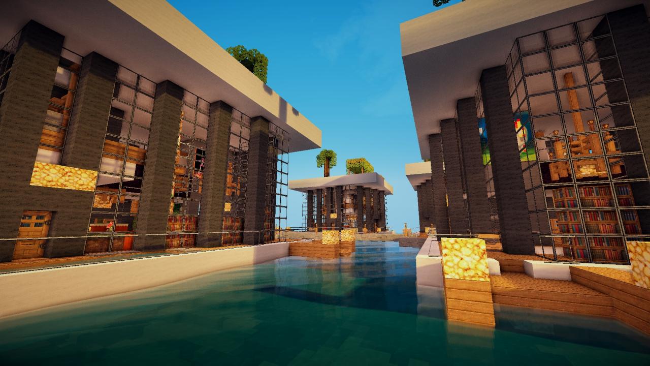 Nurai Water Resort Minecraft Map