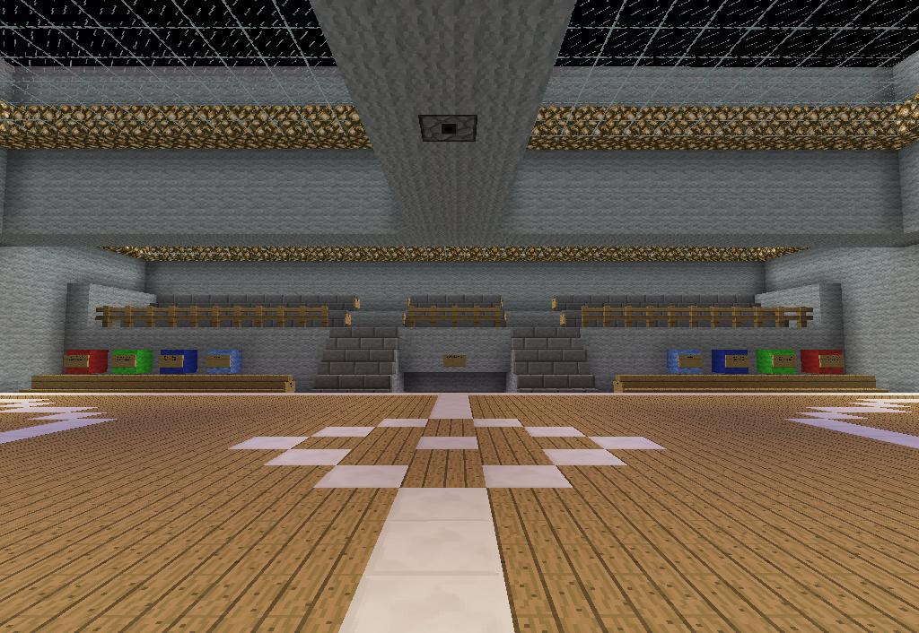 Nightlight Basketball Minecraft Map