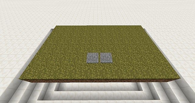 2x2 Piston Trapdoor Minecraft Map