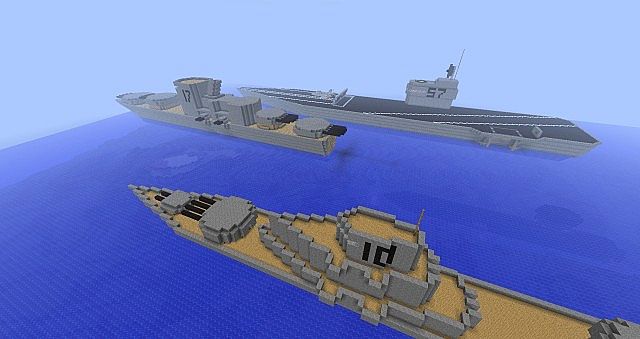 Naval Fleet Minecraft Map