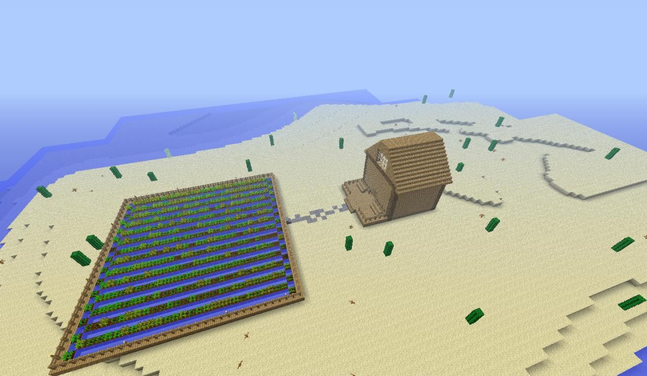 Minecraft Survival Games-Red Desert (PMC Competion entry) Minecraft Map