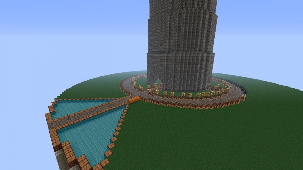Tower of Conjoined Deities. Minecraft Map