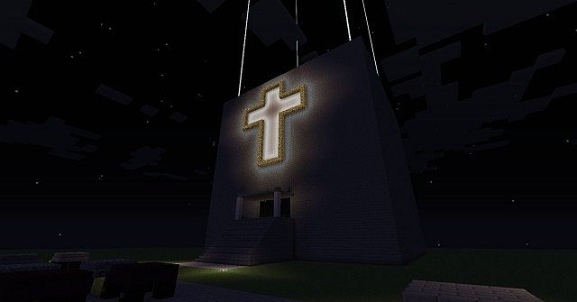 The Beautiful Church. Minecraft Map