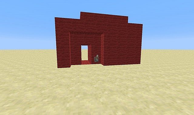 simple redstone door Minecraft Map
