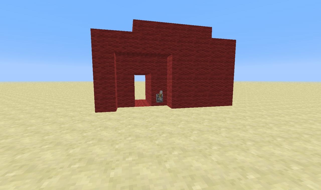 simple redstone door Minecraft Map
