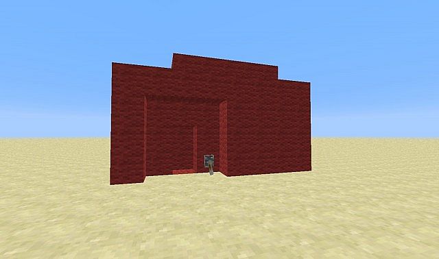 simple redstone door Minecraft Map