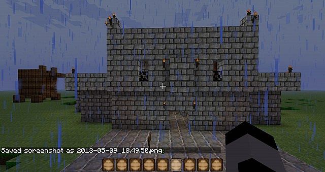 Zombie castle Minecraft Map