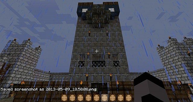 Zombie castle Minecraft Map