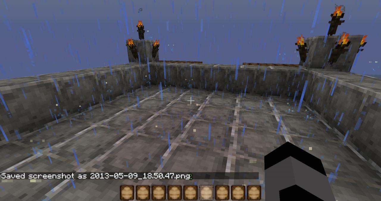 Zombie castle Minecraft Map