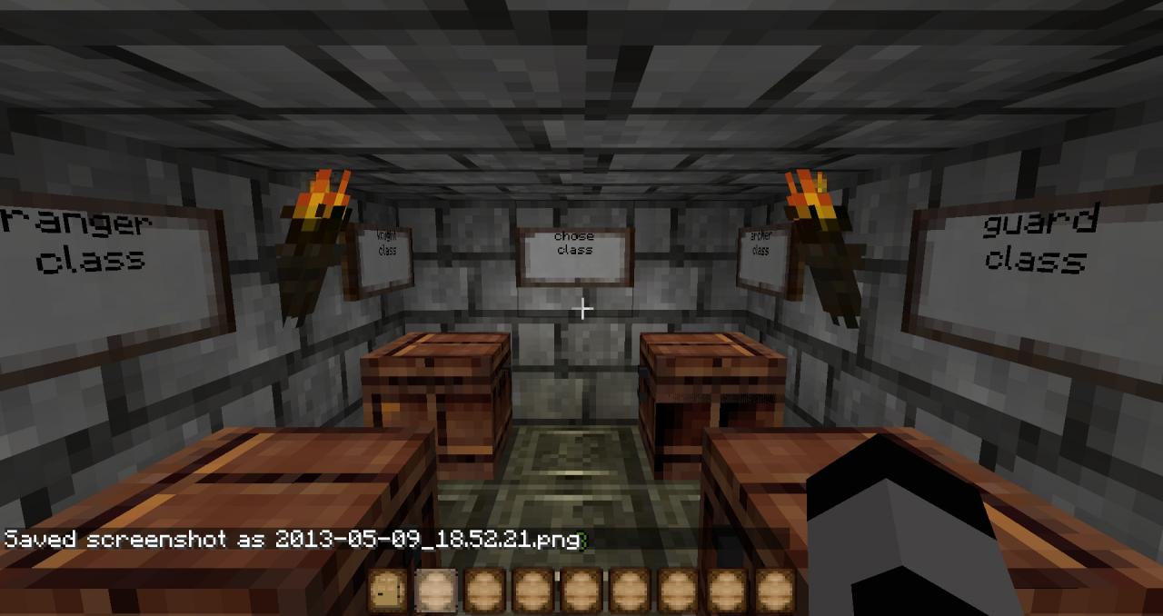 Zombie castle Minecraft Map