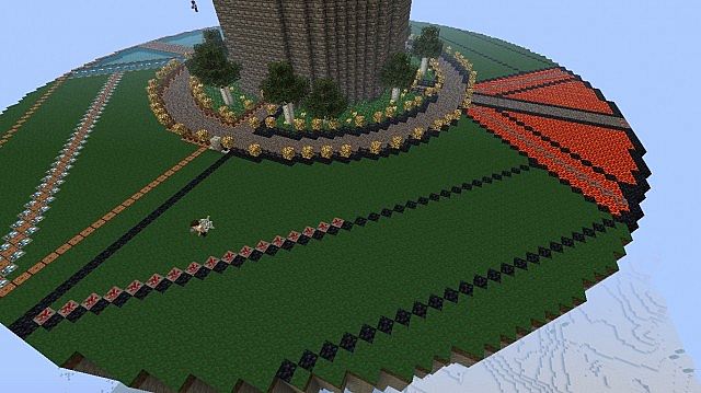 Tower of Conjoined Deities. Minecraft Map