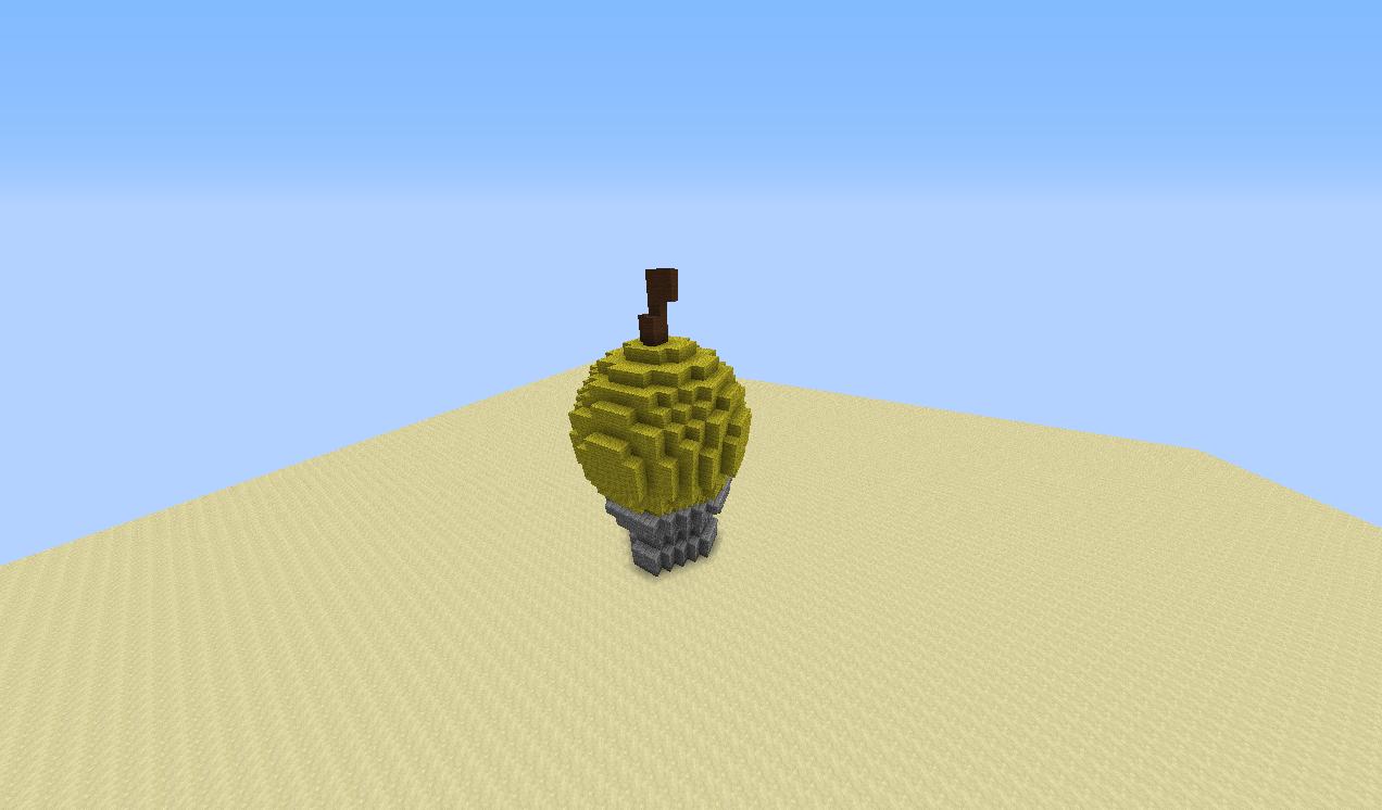 Golden Apple Statue Minecraft Map