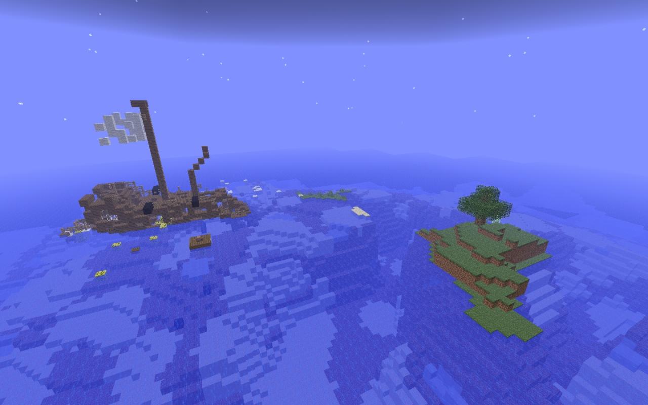 Survival Island stranded Minecraft Map