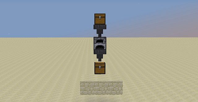 Automatic Furnaces Minecraft Map