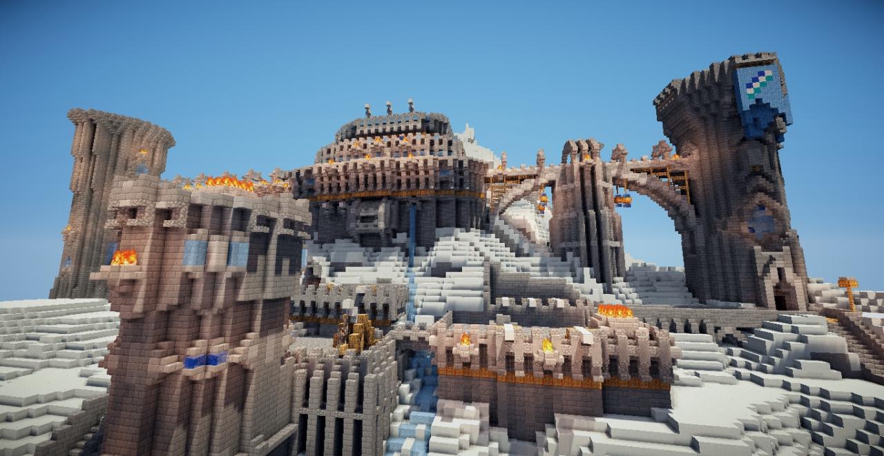 Winter Fortress Minecraft Map