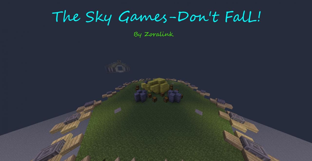 The Sky Games-Don't Fall! (HG contest entry) Minecraft Map