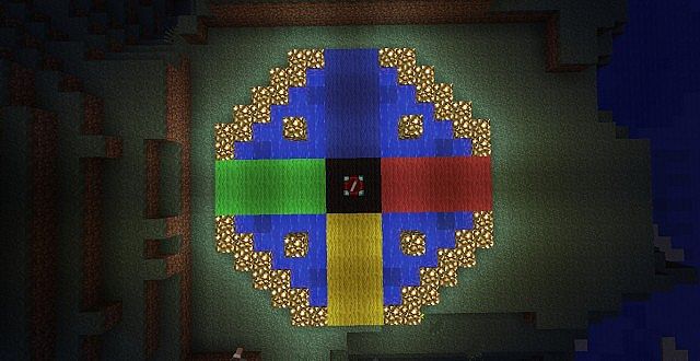 battle dome 4 teams Minecraft Map