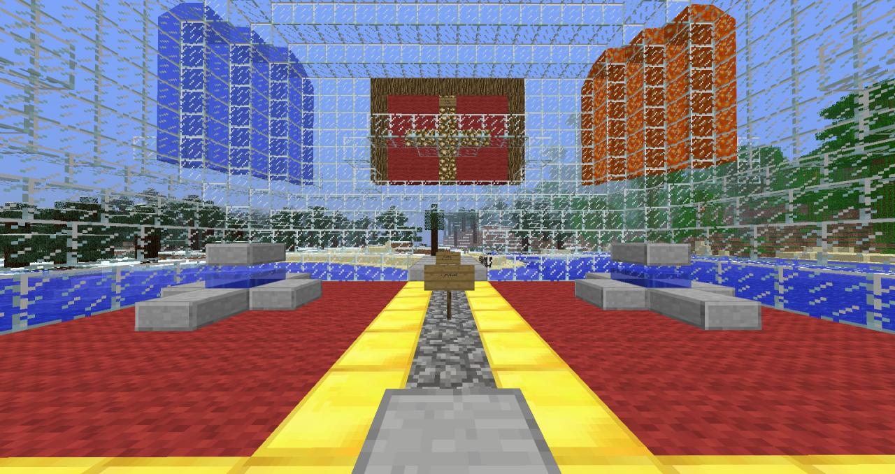 My first server spawn Minecraft Map