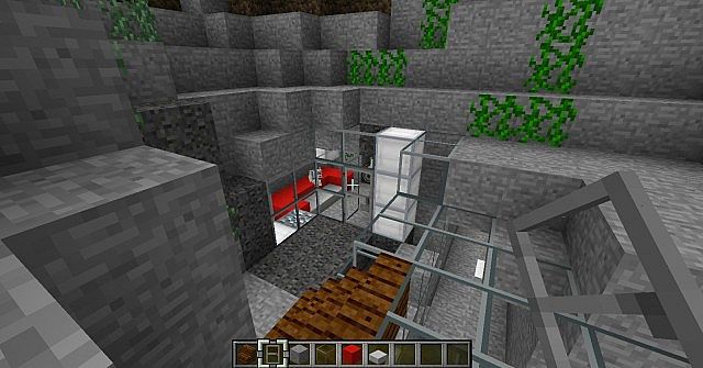 CAVE- A Modern Cavern Home Minecraft Map