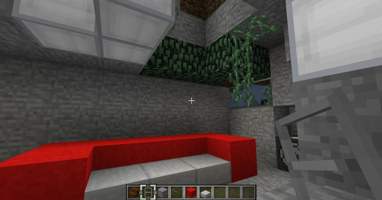 CAVE- A Modern Cavern Home Minecraft Map