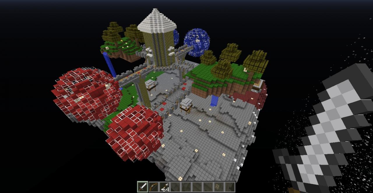 Minecraft PvP Capture the Flag Minecraft Map