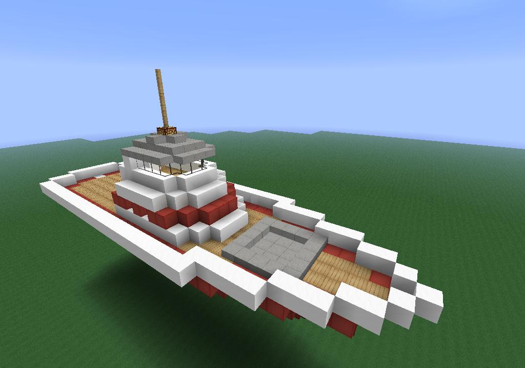 Fishing boat Minecraft Map