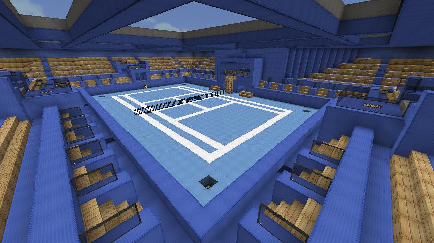 Tennis Stadium Minecraft Map
