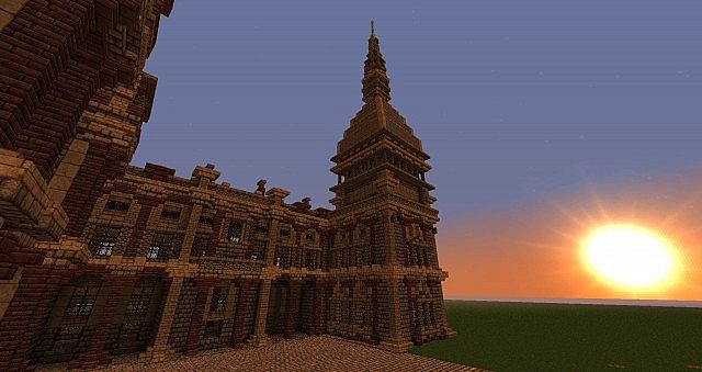 Neoclassic Structure Minecraft Map