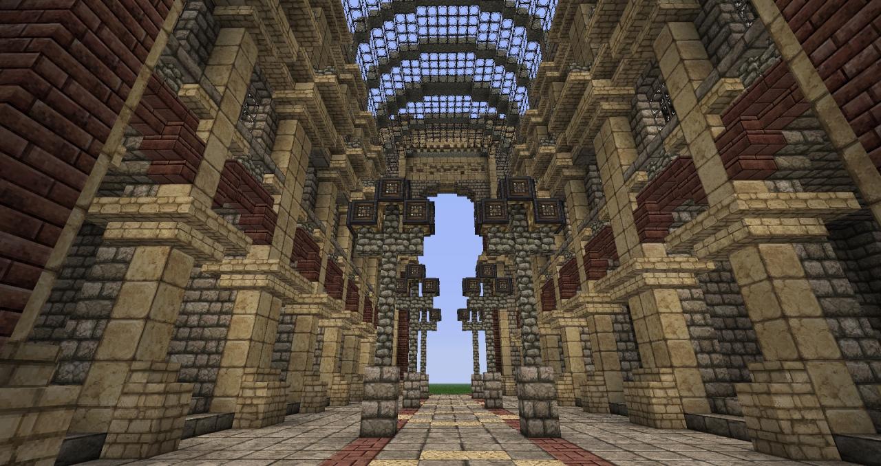 Neoclassic Structure Minecraft Map