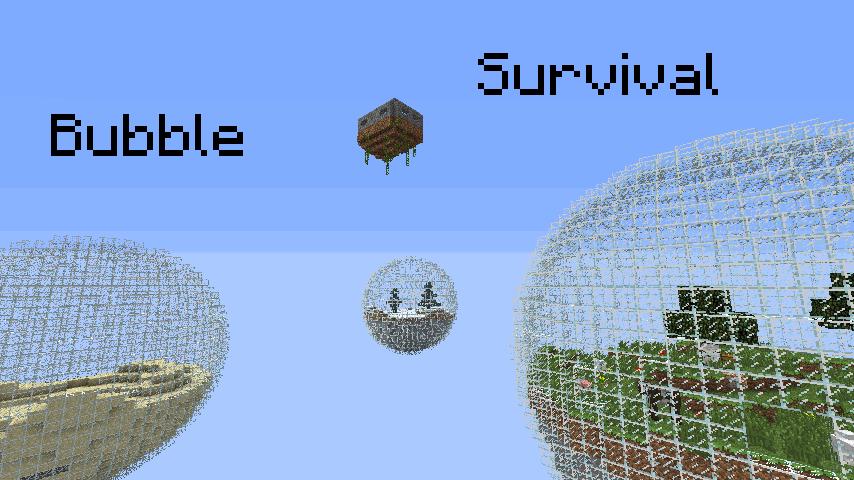Bubble Survival (Adventure/Survival) Minecraft Map