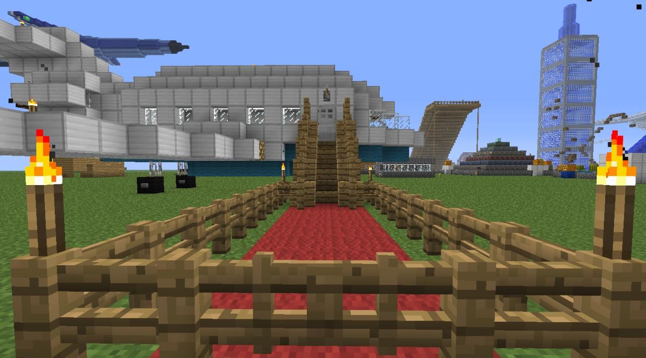 Lear jet Minecraft Map