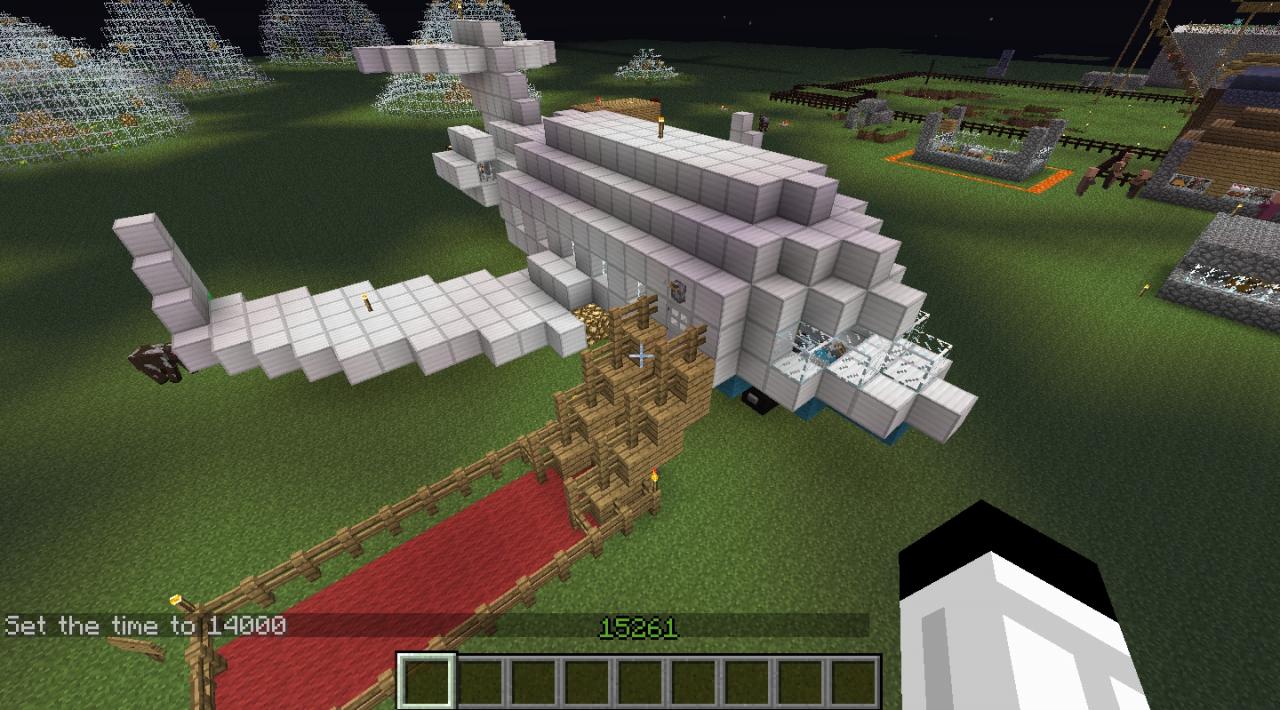 Lear jet Minecraft Map