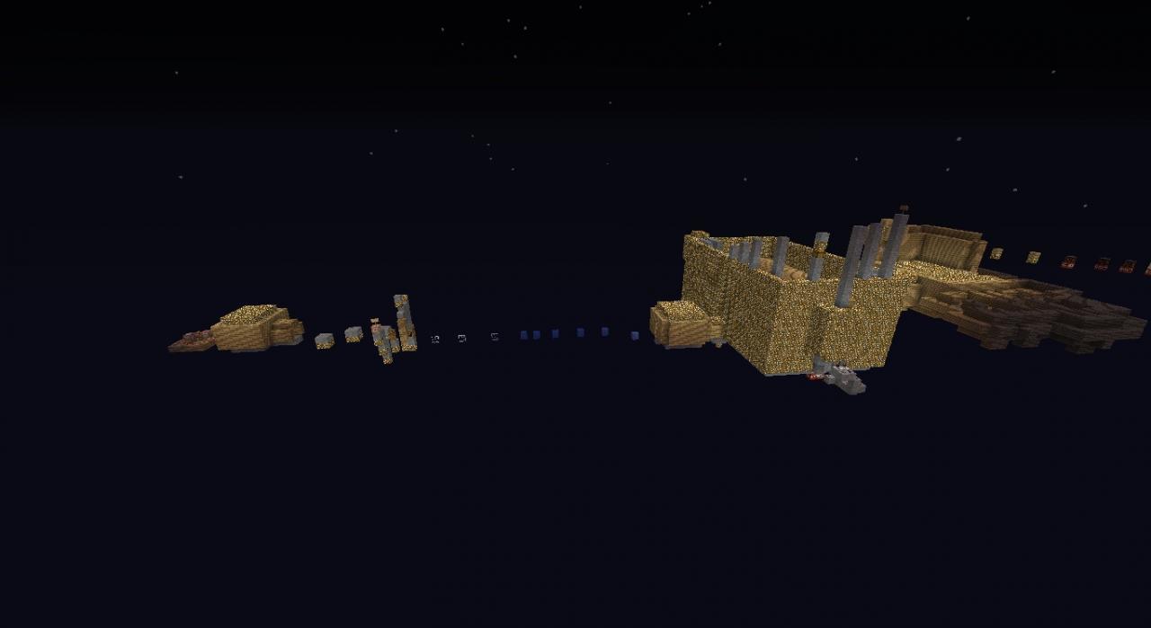 Outer Space Challenge V1 EPIC BEST Minecraft Map