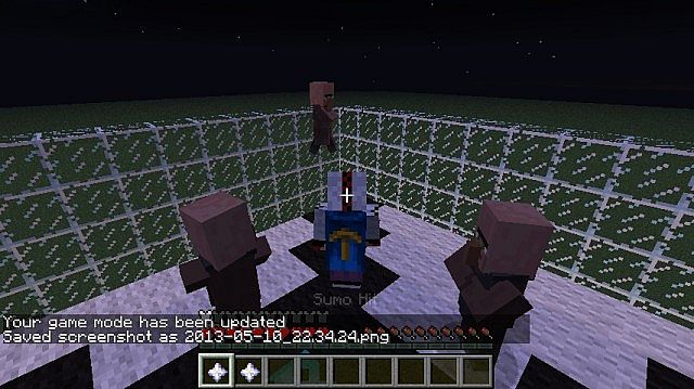 Minecraft Mini-Game: Sumo Takedown Minecraft Map