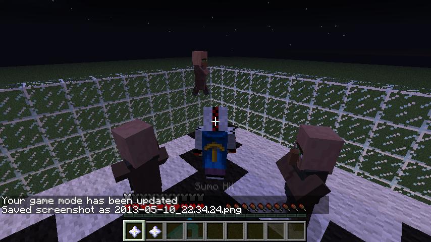 Minecraft Mini-Game: Sumo Takedown Minecraft Map