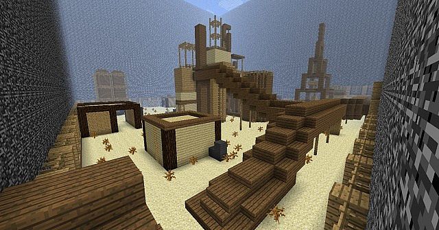 Minecraft Call of Duty MW2 Rust ReMake Minecraft Map