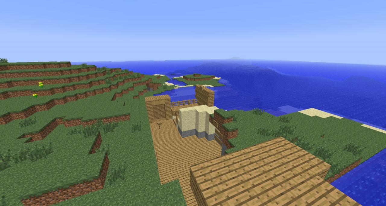 Island Server Spawn Minecraft Map