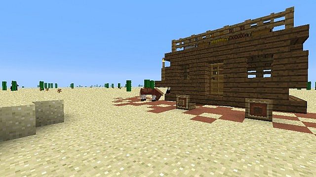 [13w19a+] Western horse carriage Minecraft Project