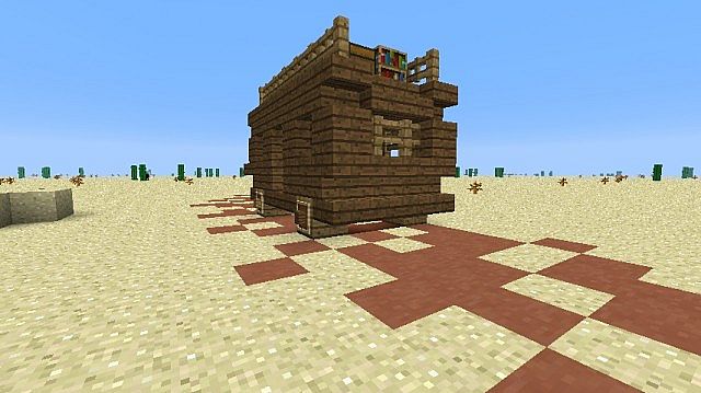[13w19a+] Western horse carriage Minecraft Project
