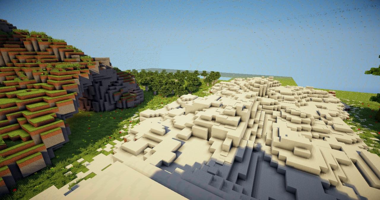 The 6 Enviroments Survival Games Map Minecraft Map