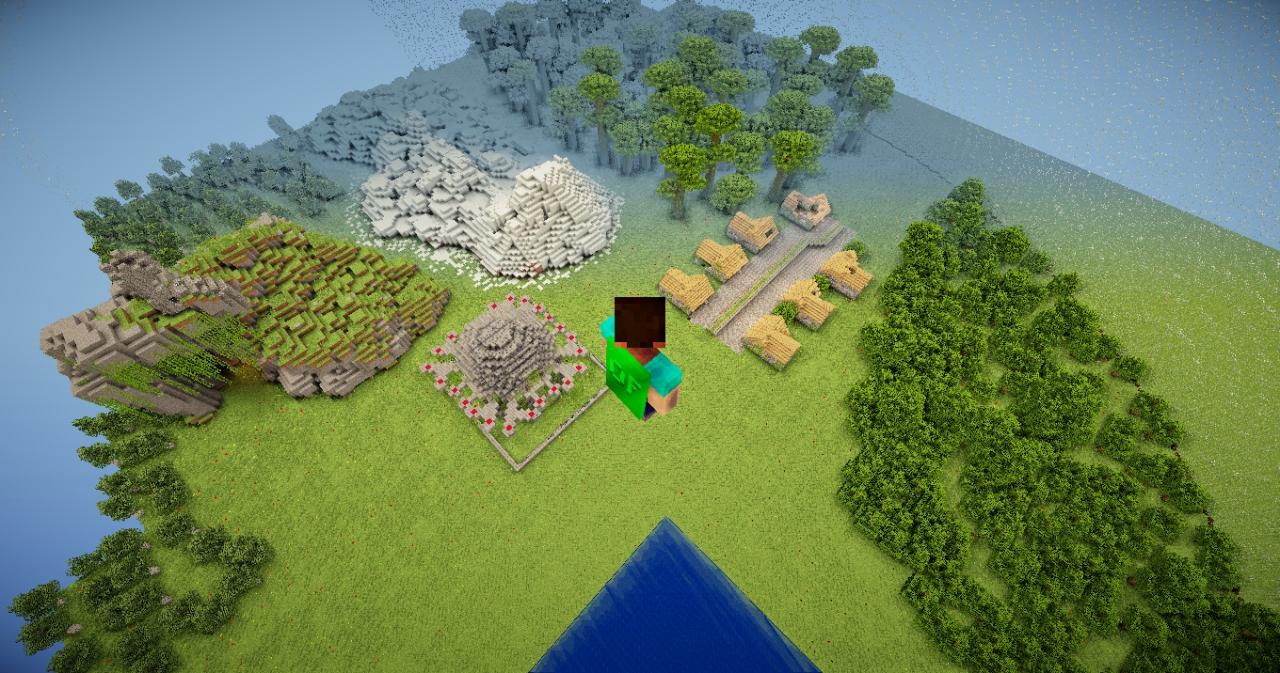 The 6 Enviroments Survival Games Map Minecraft Map