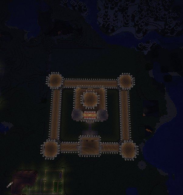 Castle WIP Minecraft Map