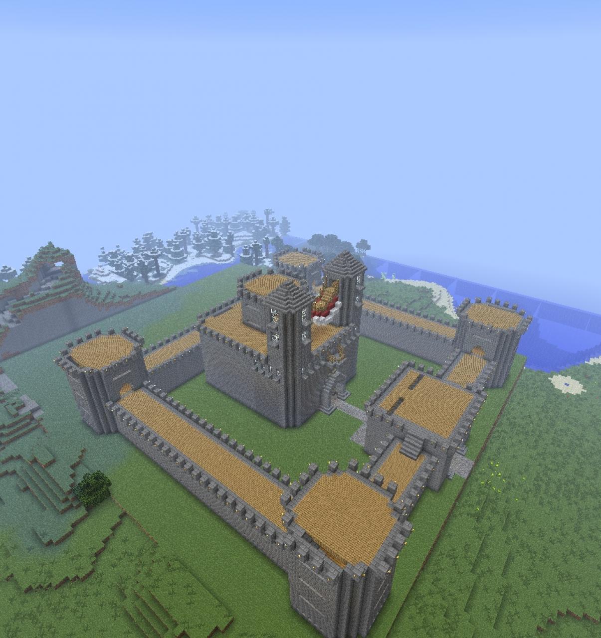 Castle WIP Minecraft Map