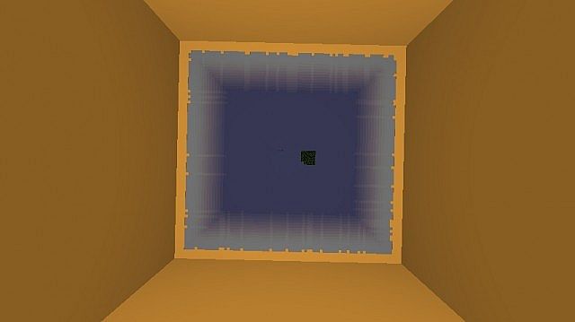 survive in a lava box Minecraft Map